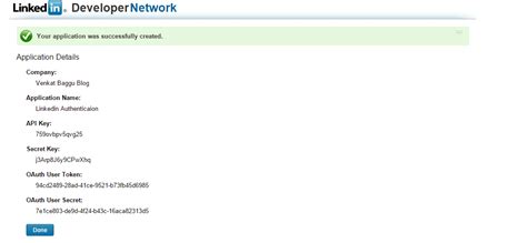 Linkedin Authentication In Aspnet Mvc Codeproject
