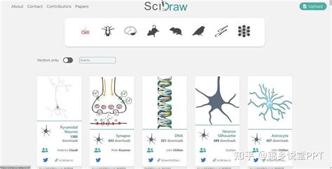 这些免费的科研绘图资源，用在ppt中可太香了 知乎