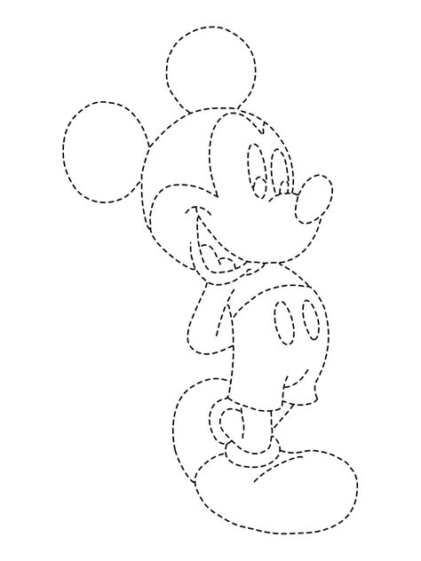 Disney Tracing Worksheets