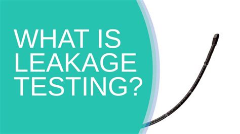 How To Perform Tee Probe Leakage Testing Innovatus Imaging