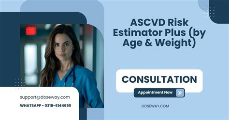 Ascvd Risk Estimator Plus Online By Age And Weight