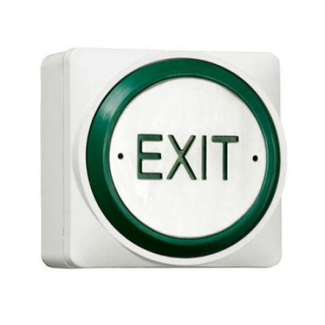 RGL EBPP P W Standard Push Plate Exit Button