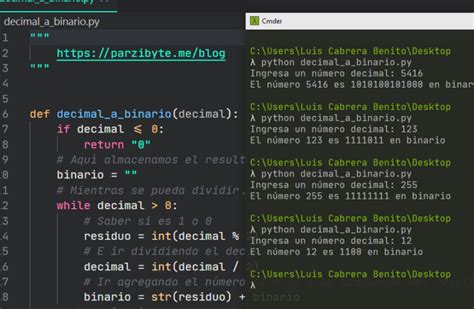 Aprende A Trabajar Con N Meros Binarios En Python