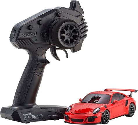 Kyosho Mr04 Rwd Rs Porsche 911 Gt3 Rs Orange Electric