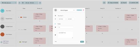 Scheduling