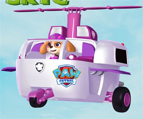 Artstation Skye Helicopter Paw Patrol Resources