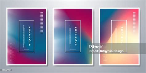 추상 흐림의 집합은 다채로운 배경을 Defocused 브로셔 전단지 잡지 명함 브랜딩 배너 헤더 책 표지 노트북 배경 벡터를 위한 추상설계 템플릿 0명에 대한 스톡 벡터