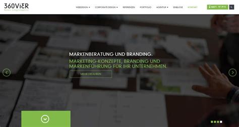 360vier Branding And Digital Css Nectar Css Gallery Web Design