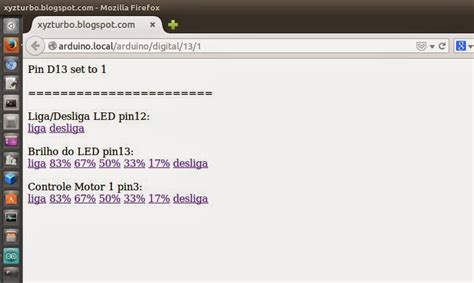 Arduino Yún Configurando Portas Remotamente Pela Web