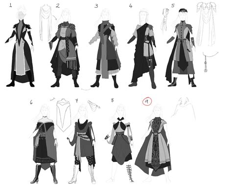 Bard On Behance Fantasy Clothing Clothing Design Sketches Fashion