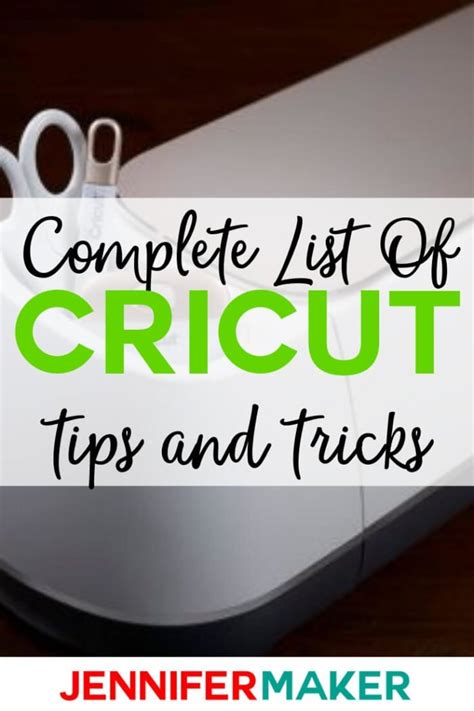 Cricut Tips And Tricks For Better Easier Crafting Jennifer Maker