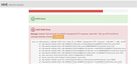 Solved Hive Services Check Failing Cloudera Community 194190