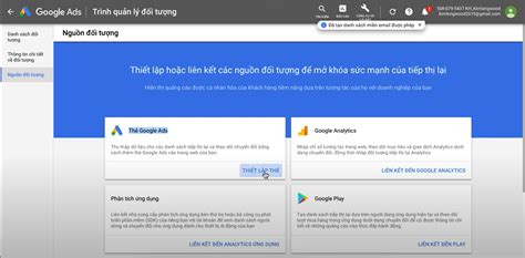 Hướng dẫn cài Remarketing bằng Tag Manager Tự Học Adwords Với VietMoz