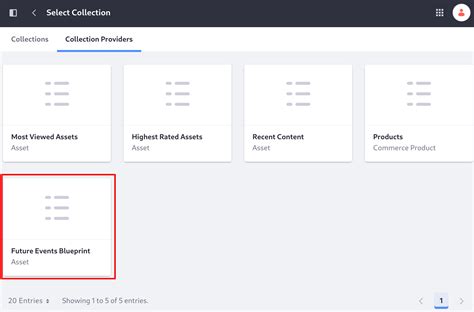 Collections With Search Blueprints Liferay Official Documentation Liferay Learn
