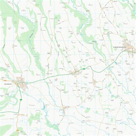 Ryedale District Se68 Map By Uk Topographic Maps Avenza Maps