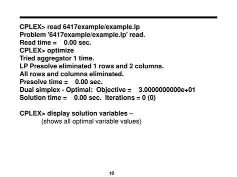 Ppt Ilog Cplex Powerpoint Presentation Free Download Id4118087