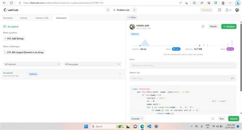 Karan Jain On Linkedin Language Python Codewithscaler Scaleracademy Scaler 25daysofcode