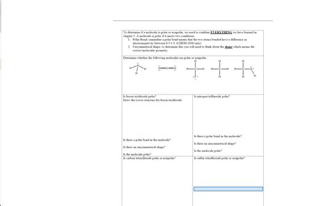 Solved To Help Up Determine The Three Dimensional Geometry Chegg