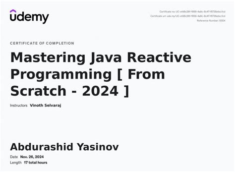 Abdurashid Yasinov On Linkedin Java Reactiveprogramming Continuouslearning Softwaredevelopment