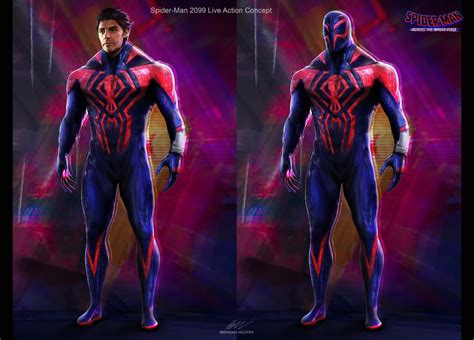 [oc] Spiderman 2099 Mcu Live Action Concept Ig Bluuclone R Spiderman