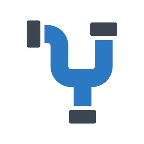Pipeline Generic Blue Icon