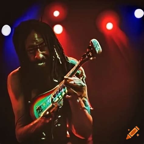 Live concert of dub reggae music