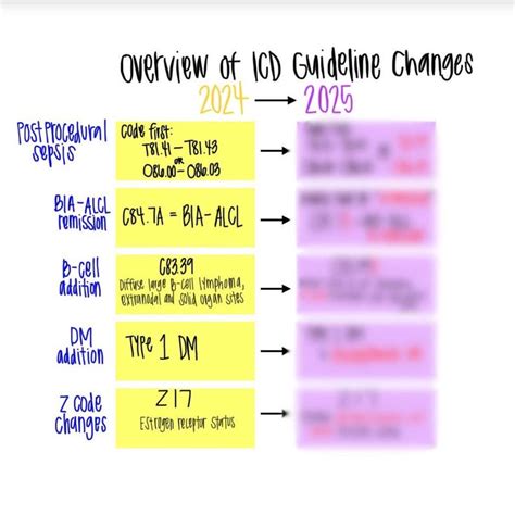 Icd 10 Cm Guideline Notes 2025 Updated Etsy