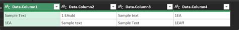 In Powerquery How Can I Find A Text That Is Not An Exact Match Stack
