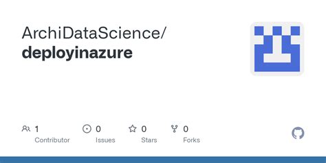 GitHub ArchiDataScience Deployinazure