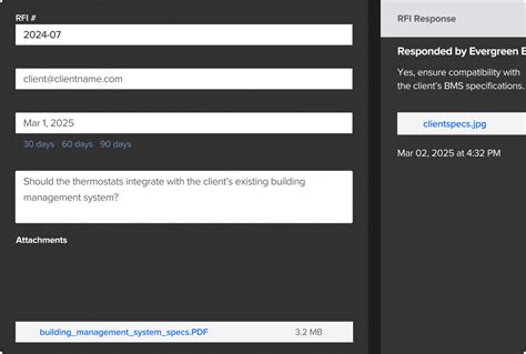 RFI And Submittal Management Software For Trade Contractors