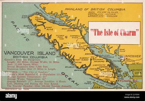 Map Of Vancouver Island Bc