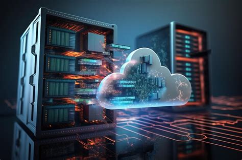 Premium Photo Devices Connected To Storage In The Data Center Tablet