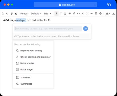 Aieditor：创建ai驱动的富文本编辑器，支持多种前端框架 Sharenet