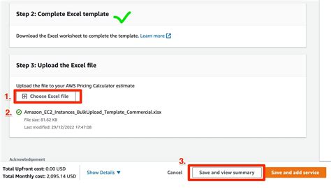 Get Cost Estimates Faster With Aws Pricing Calculator Bulk Import Aws