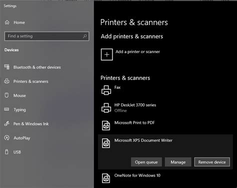 How To Remove The XPS Document Printer Option From Windows Technipages