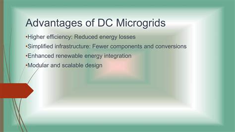 Introduction To Dc Microgrids 2pptx Power And Energy Industry