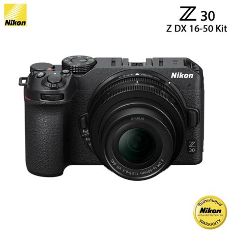 Nikon Z30 Kit Z Dx 16 50mm ประกันศูนย์ Nikon Thailand Shopee Thailand
