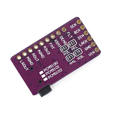 Модуль Цап Pcm5102a Dac Decoder 35mm Stereo Jack I2s Купить В Москве За