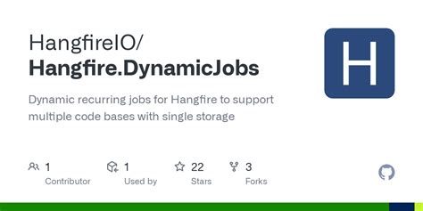 GitHub HangfireIO Hangfire DynamicJobs Dynamic Recurring Jobs For Hangfire To Support