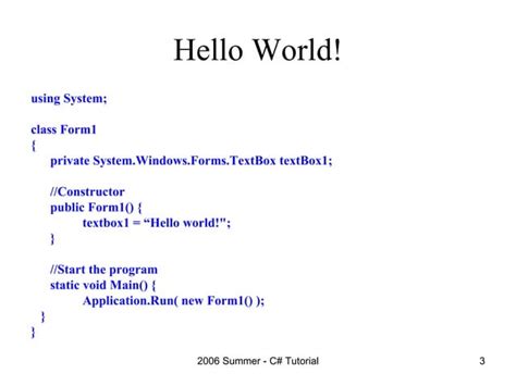 02 C Sharptutorial Ppt