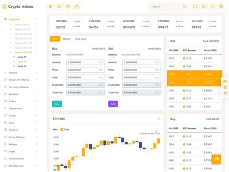 Cryptocurrency Dashboard Admin Template Bootstrap 5 With Crypto Ui Kit