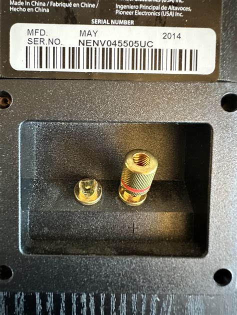 Broken Speaker Plug R BudgetAudiophile