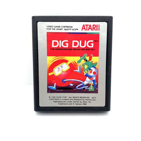 Dig Dug Atari 2600 Retromania