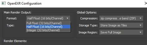 Exr File Format For Saving Frames With Numerous Passes Autodesk