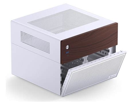 乔思伯发布 N4 Nas 专用机箱，桃木饰板、分仓结构、能上8块硬盘 机箱 什么值得买