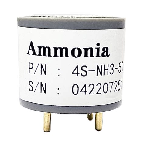 Ammonia Nh3 Sensor 50 Ppm Highly Efficient Prana Air