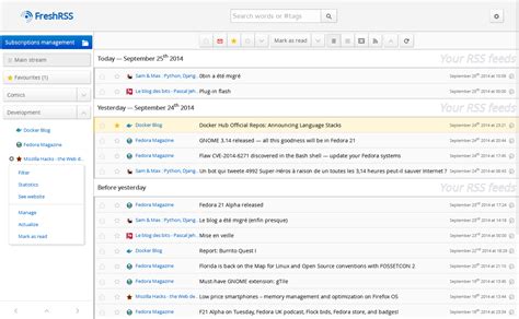 10 Open Source Self Hosted Rss Feed Readers