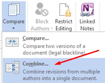 Word Merge Comments And Changes From Multiple Documents Technipages