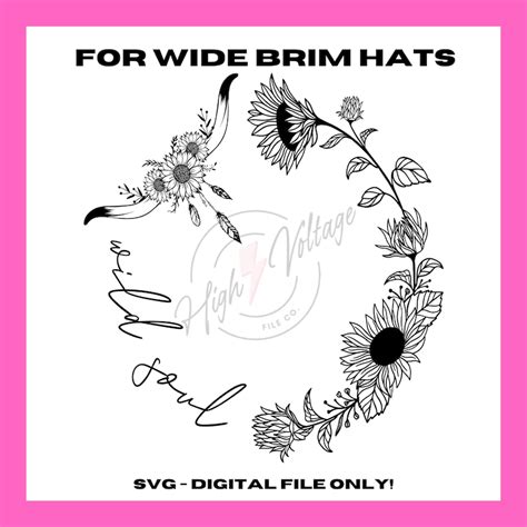 Hat Burning Stencils Etsy
