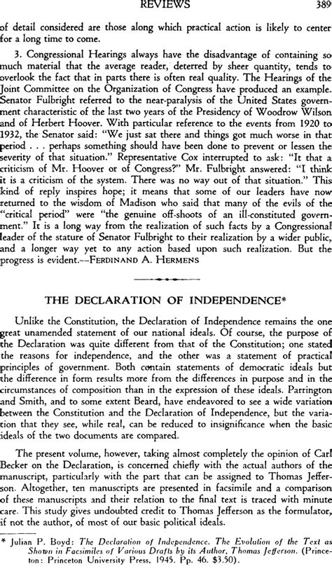 Declaration Of Independence Typed